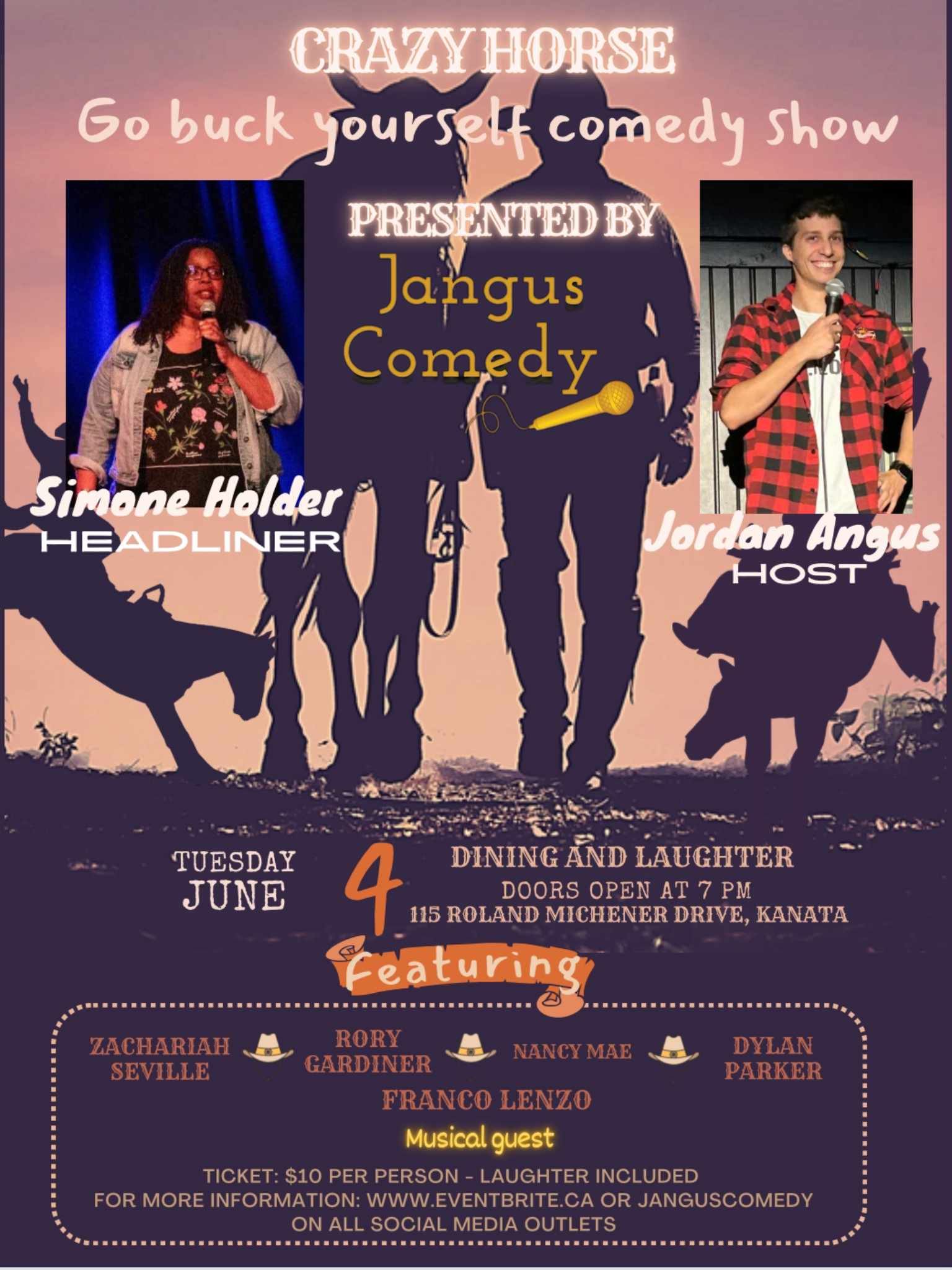 Go Buck Yourself Comedy Show – Simone Comedy